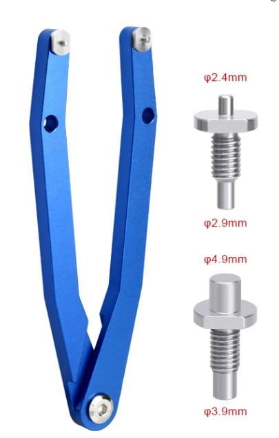 ADJUSTABLE PIN SPANNER BLUE ALLOY – SMXOFFROAD Ltd