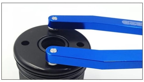 ADJUSTABLE PIN SPANNER BLUE ALLOY – SMXOFFROAD Ltd