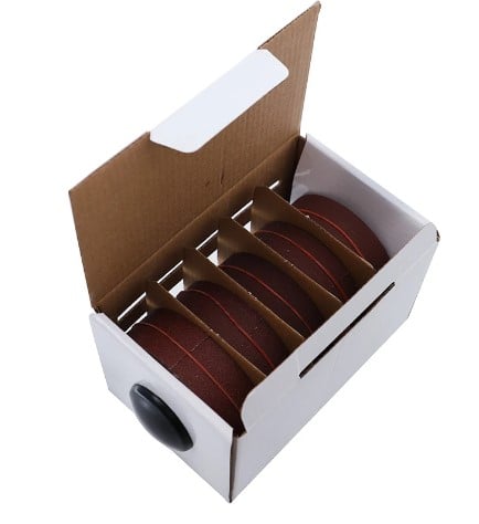 EMERY CLOTH SANDPAPER ROLL GRINDING BELT 5PCS PER BOX 25mm x 6m ...