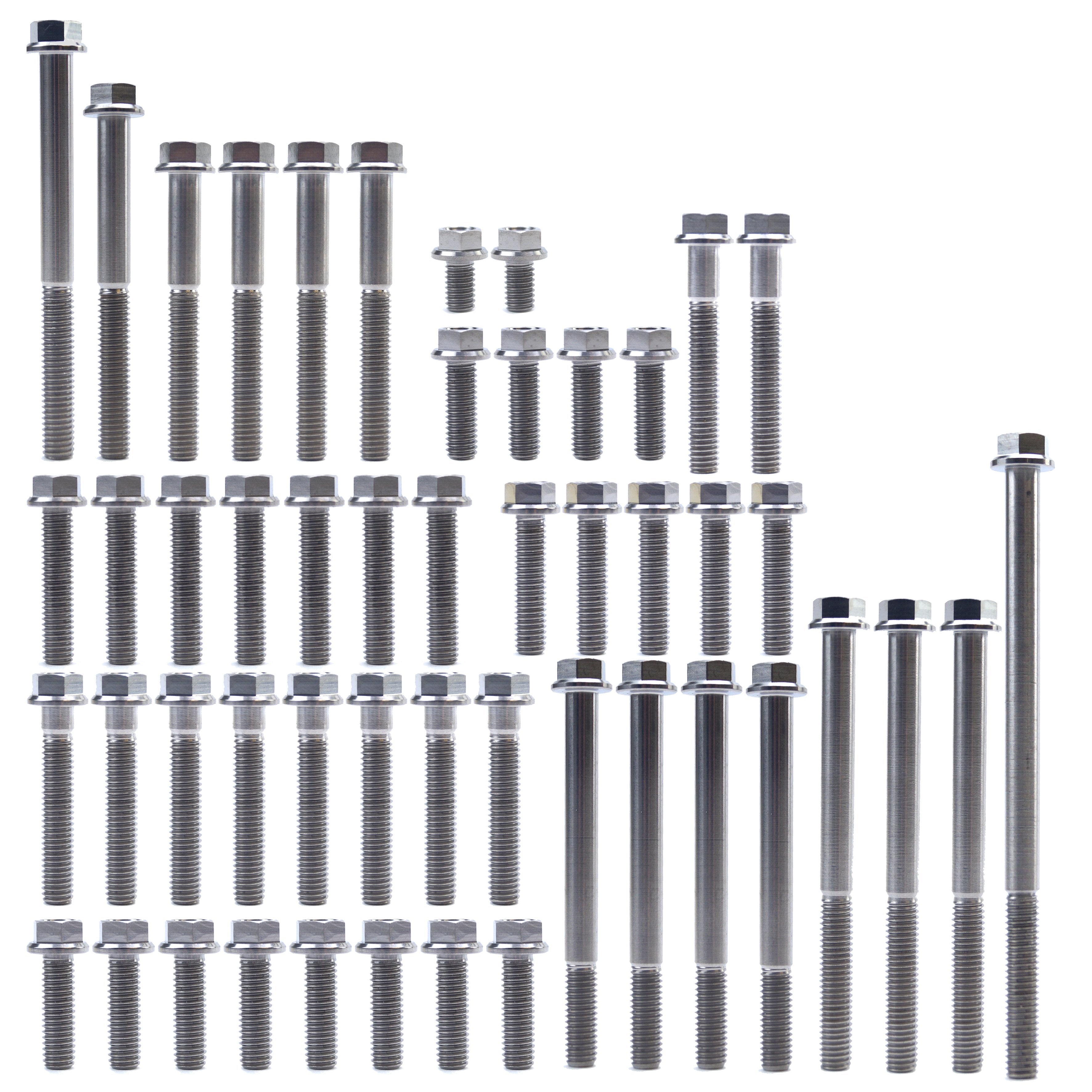 ENGINE BOLT KIT CR 500 R 86-01, KIT SIZE 49 BOLTS !!! MADE TO ORDER ...