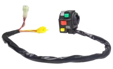 LEFT HANDLEBAR START STOP HEADLIGHT SWITCH ARCTIC CAT 400 0509-014 ...