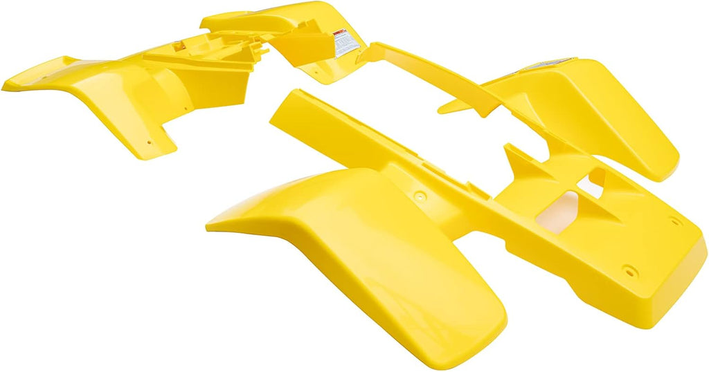 PLASTIC BODY SET YELLOW YAMAHA BANSHEE YFZ 350 1987-2006 2GU-W2151-81 ...