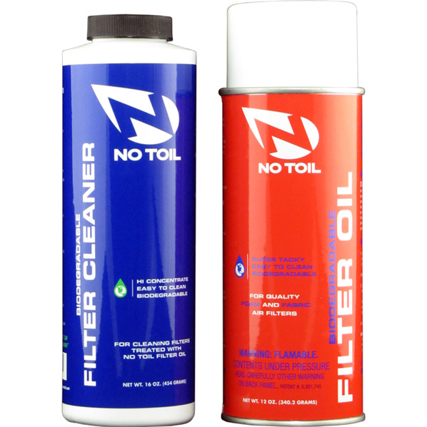 No-Toil Biodegradable Aerosol Filter Oil / Cleaner No Toil Notoil ...