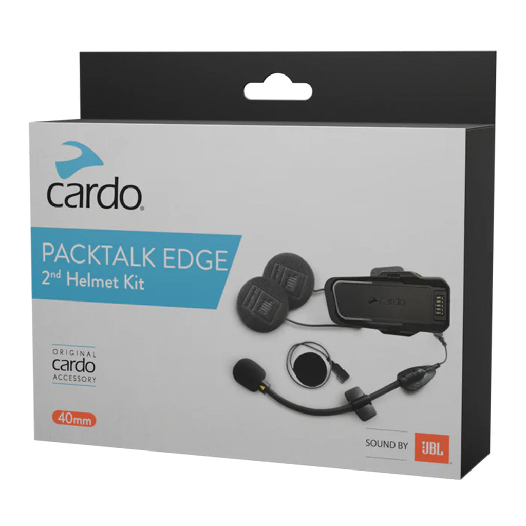 CARDO PACKTALK EDGE 2ND HELMET KIT, TRACK COMMUNICATION, WIRELESS ...