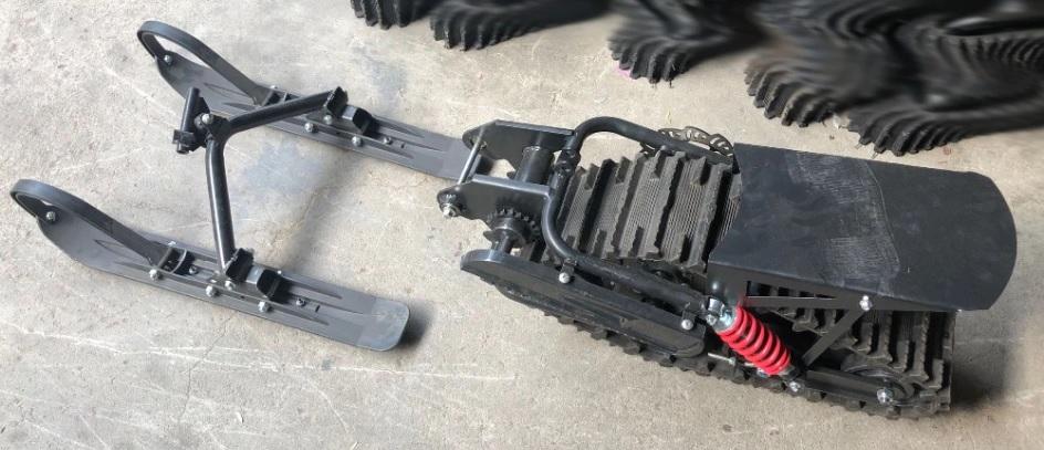 PIT BIKE TRACK KIT WITH SKI (40KG), TRACK CONVERSION KIT – SMXOFFROAD Ltd