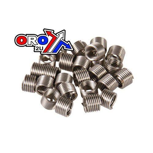 THREAD INSERTS M6x1.0x1D PACK OF 25 4.2mm LONG HELICOIL – SMXOFFROAD Ltd