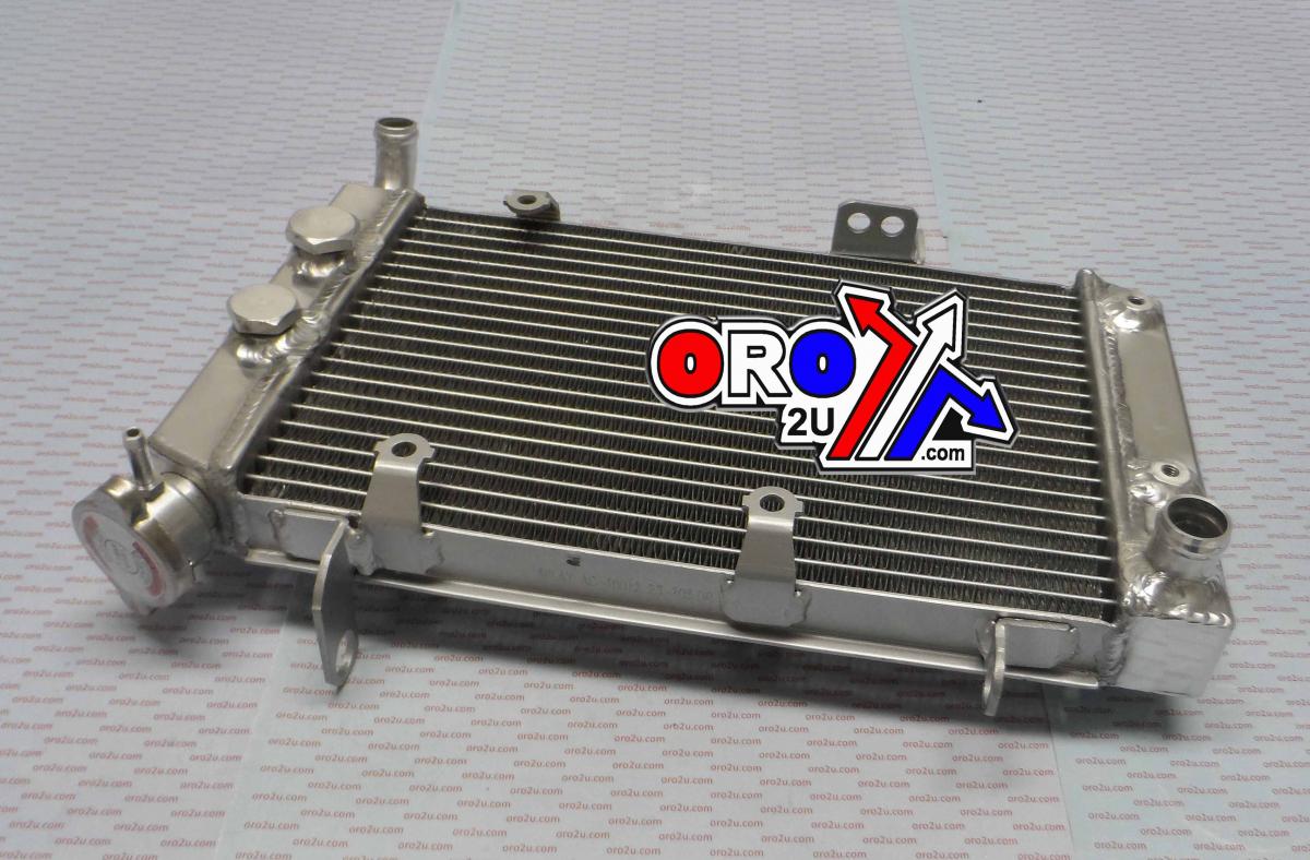 RADIATOR ALUMINIUM OVERSIZED 84.5MM CORE, SUZUKI KAWASAKI ATV 17710-07 ...