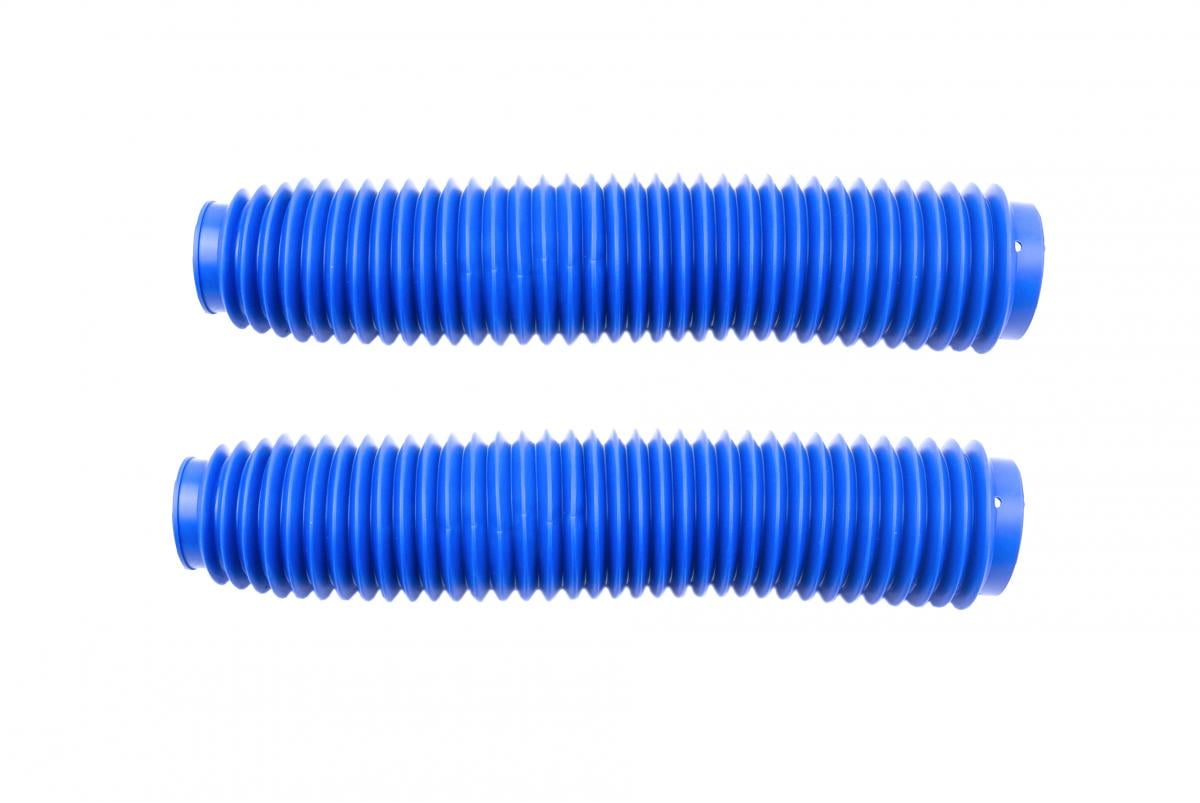 380mm FORK GAITERS BLUE – SMXOFFROAD Ltd