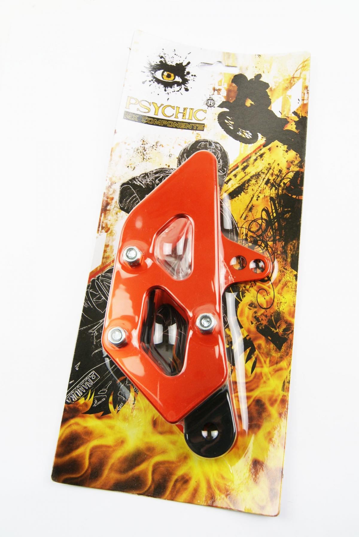 08-12 SX/SXF KTM CHAIN GUARD, W/BLOCK ORANGE MX-03426 – SMXOFFROAD Ltd