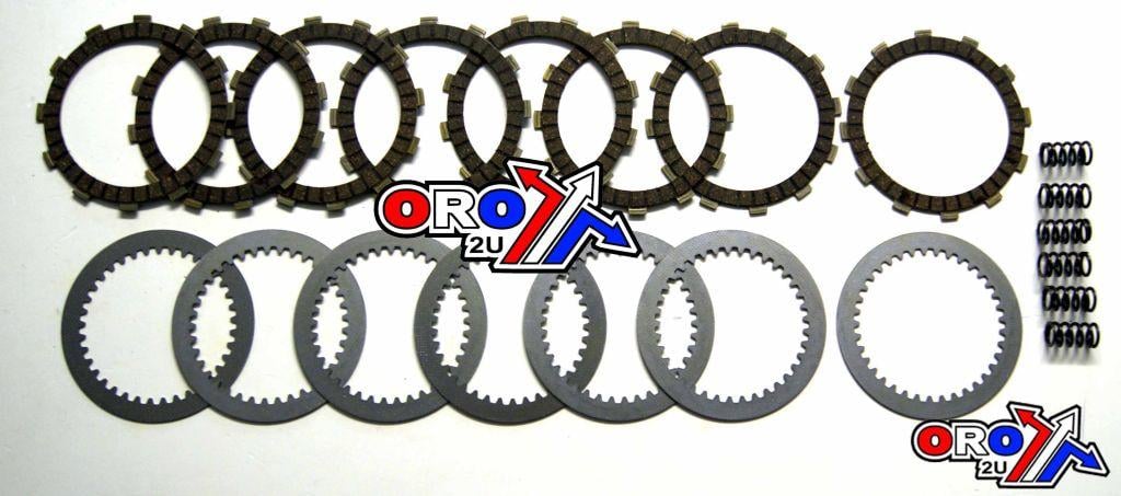 CLUTCH PLATE KIT HD [DRC15] KX, 89-94 KX500, 89 KX250 KAWASAKI, MX-035 ...